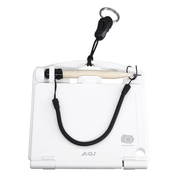 AOI White Slate with Slate Pen – Divesea Indonesia